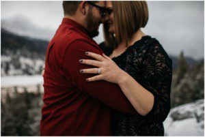 Rocky Mountain National Park Engagement Photos | Melissa + Keith